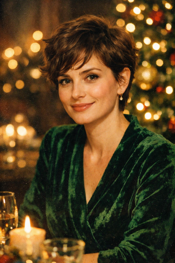Festliche Pixie-Frisuren: 4 edle Looks für Weihnachten