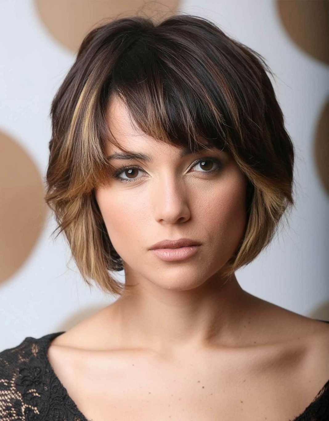 Bob Frisuren Fã¼r Runde Gesichter